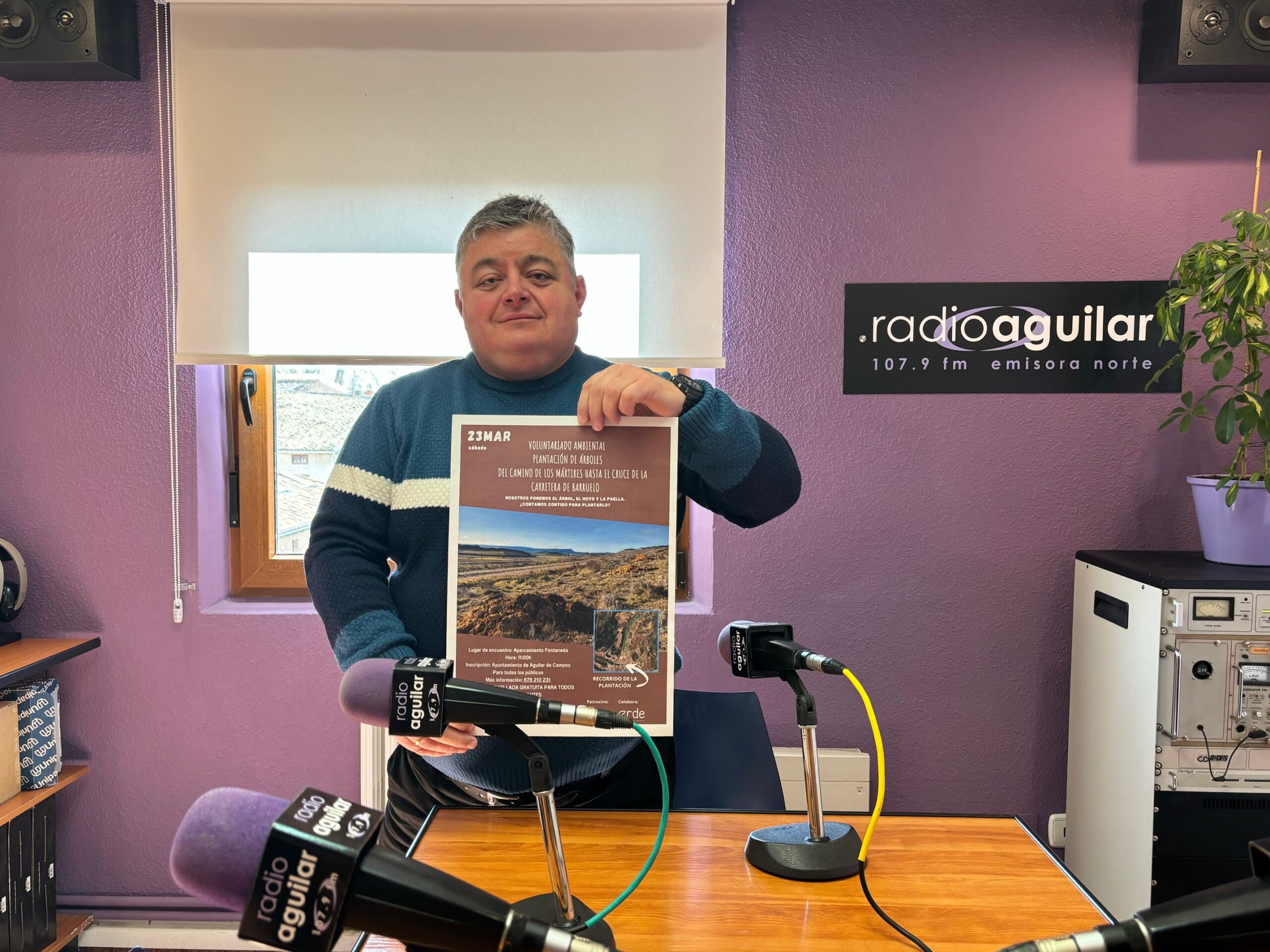 Plantación de 1.000 árboles en Aguilar de Campoo - Radio Aguilar FM